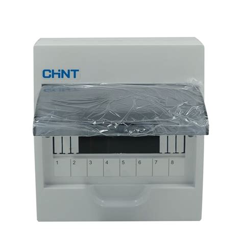 Chint Distribution Box With Bush Bar 8 Way Surface Type Circiut Breaker