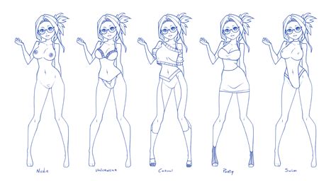 Character Sketch By Cpwny Hentai Foundry