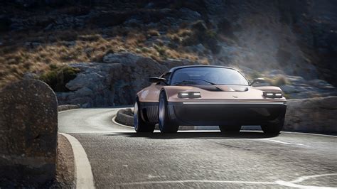 Bertone Runabout Shows Off Retro Pop Up Lights And More