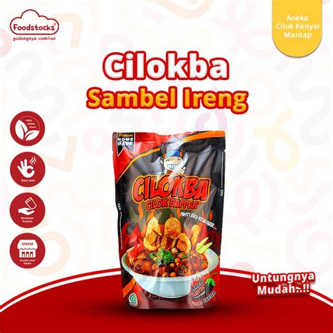 Jual Cilokba Cilok Bapper Black Hot Sambel Ireng Kuah Ekstra Pedas Shopee Indonesia