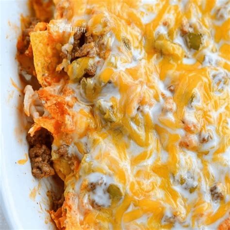 Dorito Casserole Recipe Quick And Cheesy Comfort Food Yummy Temple