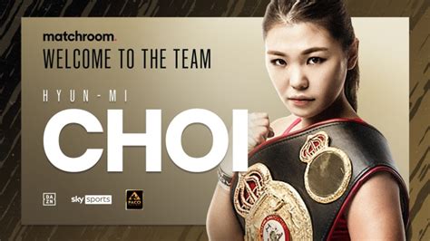Hyun Mi Choi Inks Promotional Pact With Eddie Hearn