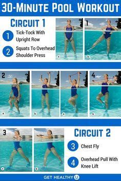 Pool Exercises For Seniors 30 Minute Pool Workout Get Healthy U