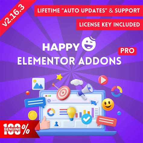 licensed v2 16 3 happy elementor addons pro woodev