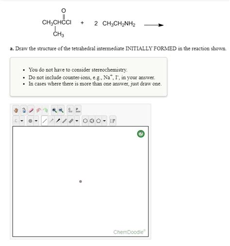Solved 2 CH3CH2NH2 CH3CHCCI + CH3 a. Draw the structure of | Chegg.com