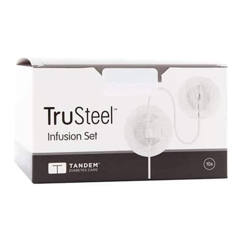 Tandem Trusteel Tlock Infusion Set 6mm 60cm X10