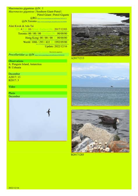 Pdf Macronectes Giganteus In