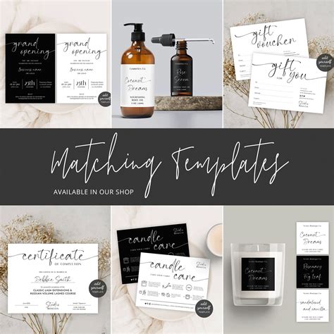 Diy Candle Class Flyer Template Minimal Candle Making Promo Fragrance