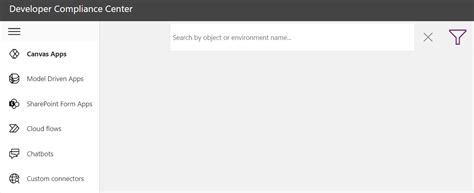 Coe Starter Kit Question Not Seeing Any Apps In Developer Compliance Center · Issue 2573