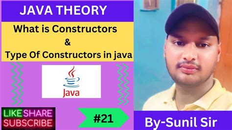 Constructors In Java What Is Constructor Type Of Constructors