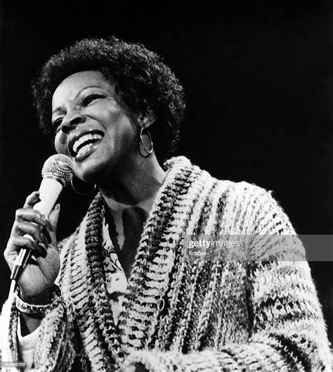 Photo Of Martha Reeves Singing Live On Stage Half Length Shot