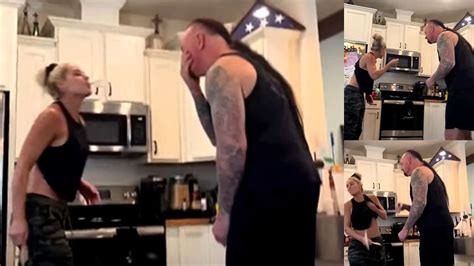 Watch The Undertaker And Michelle Mccool Do The Tortilla Challenge The Sportsrush