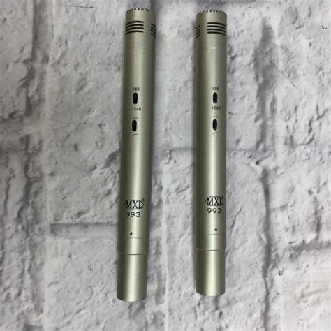 Mxl 993 Condenser Microphone Pair Evolution Music