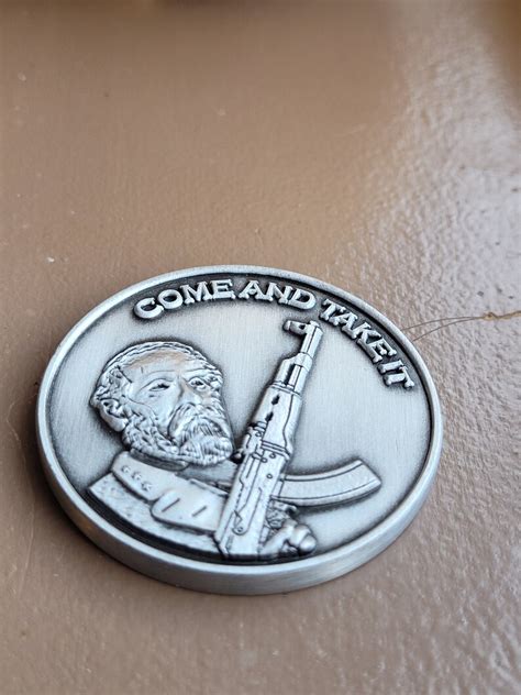 2nd Amendment Challenge Coin Etsy