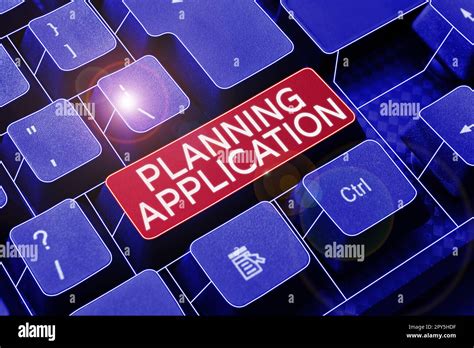 Text Caption Presenting Planning Application Business Overview Request To A Local Authority For