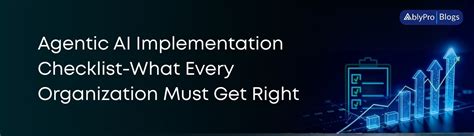 Agentic Ai Implementation Checklist