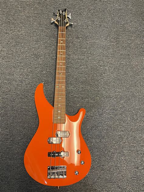 Mitchell Mb100 Short Scale Bass 2000s Orange Reverb