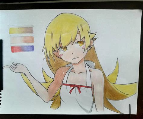 Oshino Shinobu Fanart By Xnandoxx On Deviantart