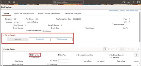 Enhancing Payroll Efficiency With Okay To Pay All Hcm Peoplesoft