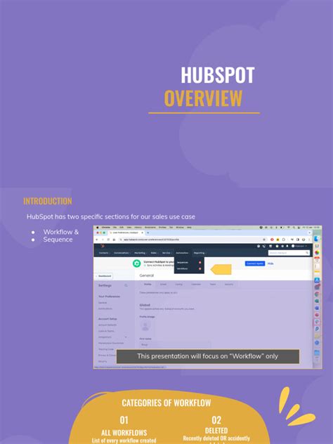Hubspot Workflow Overview Pdf Software Information Technology Hubspot Workflow Overview Pdf Software Information Technology