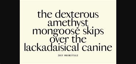 Centina Font Font Canyon