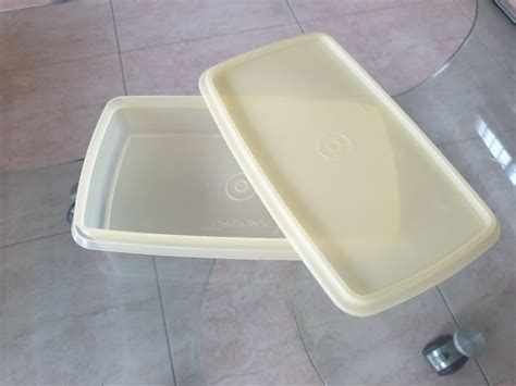 Tupperware Rectangle Container Furniture And Home Living Kitchenware