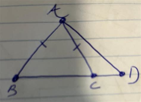 Solved Using The Attached Figure Ab Ac And Bcd Is A