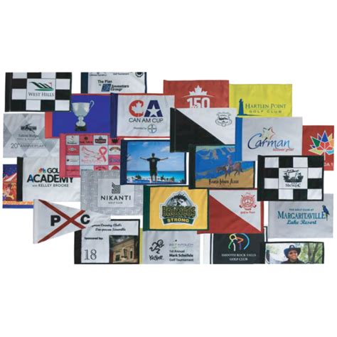 Dye Sublimated Flags Golf Supply House