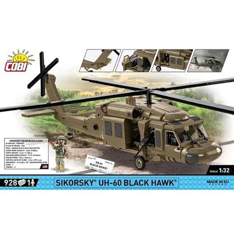 Cobi Byggklossar Sikorsky Uh 60 Black Hawk 928 Klossar Cdon