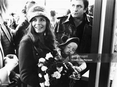 Photo Of John Carter Cash And June Carter And Johnny Cash Johnny