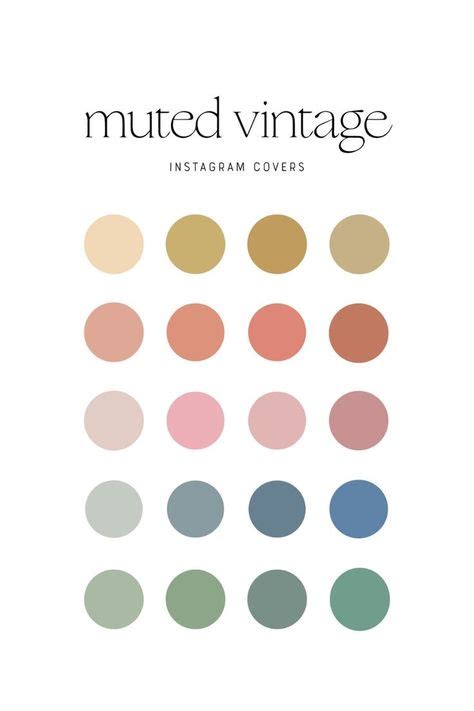 Muted Color Palette