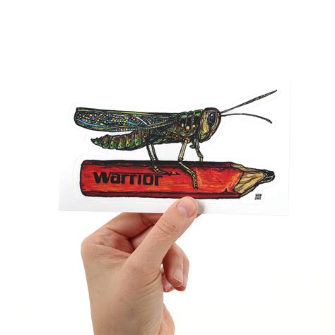 Warrior Grasshopper Sticker Slow Loris