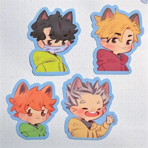 Chibi Sticker Sheet Etsy