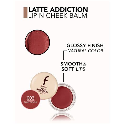 Flormar Latte Addiction Lip And Cheek Balm 003 Berry Mocha 3 2g New Zealand