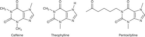 Chemical Structure Of Pentoxifylline C 13 H 18 N 4 O 3 And Two