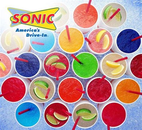 Free Slush At Sonic Artofit