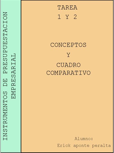 Comparativa Contabilidad Empresarial Pdf Contabilidad Planificación