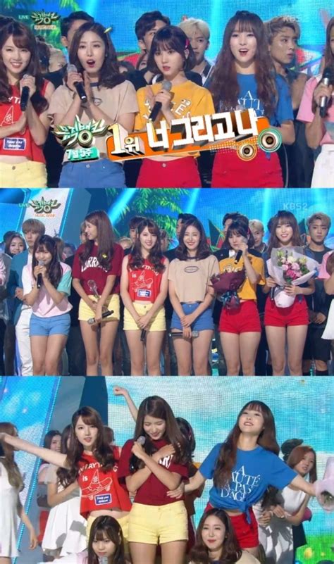 여자친구 엠카 이어 뮤직뱅크 도 주 연속 위 나빌레라 비즈엔터
