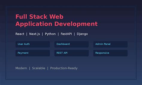 Develop A Full Stack Web Application With React And Python By Jhbum01