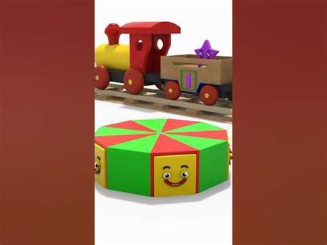 Развивающий Мультик для детей 🚂Учим Формы и Цыфры #мультикидлядетей # ...