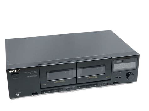 Sony Tc W290 Double Cassette Deck Classic Au