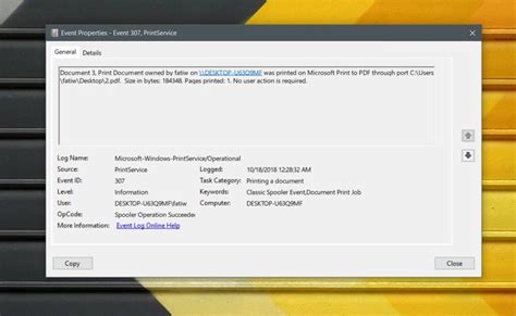 How To Enable A Print Log On Windows