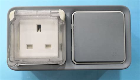 Legrand Plexo Weatherproof 1g13a Switch Socket 69672sso