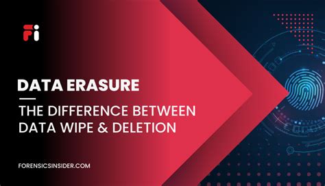 What Is The Difference Between Data Wiping And Data Deletion