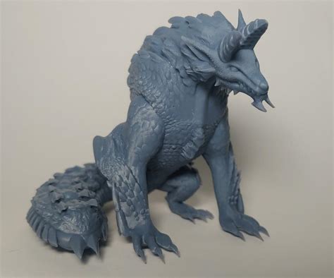 Zinogre 3d Print Hobbies And Toys Toys And Games On Carousell
