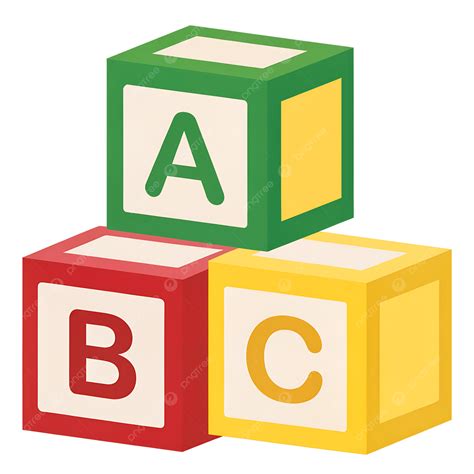 Alphabet Blocks Clip Art
