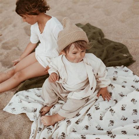 Lange Bianca Panda Naturel Rose In April