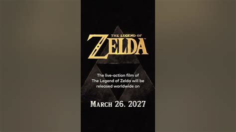 The Legend Of Zelda Live Action Film 2027 Teaser Trailer Youtube