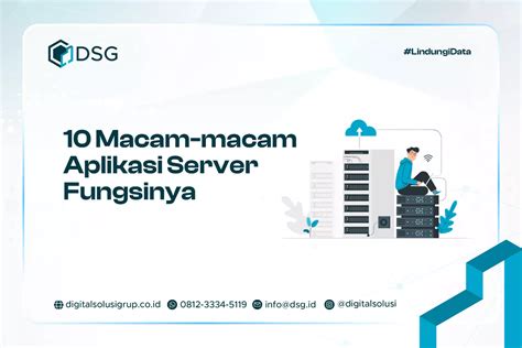 10 Macam Macam Aplikasi Server Dan Fungsinya
