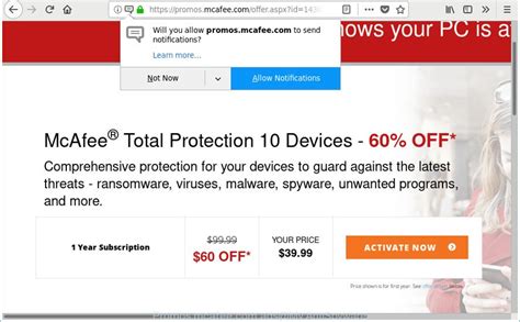 How To Remove Mcafee Pop Ups